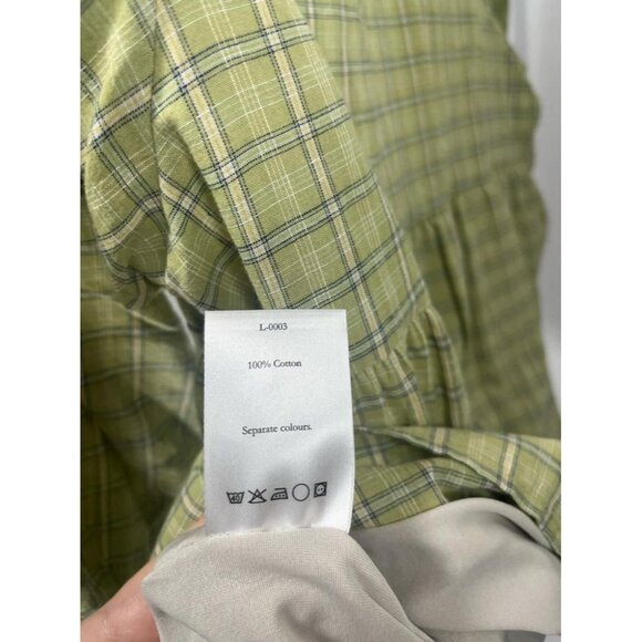 OLIVE | Dresses | New Olive Clothing Plaid Check Mini Dress 0 Cotton ...